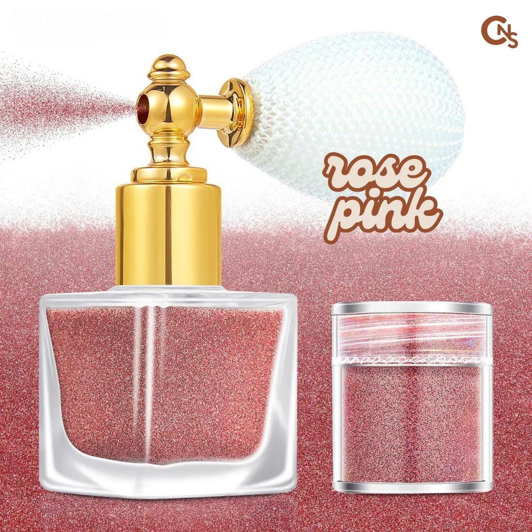 Rose Pink - Holo Micro Sparkle Spritz Glitter – Cordoza Nail Supply